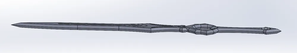 Infinity Blade Sword Remixed by AParth - MakerWorld