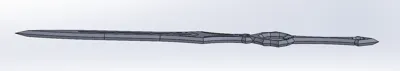 Infinity Blade Sword Remixed by AParth - MakerWorld