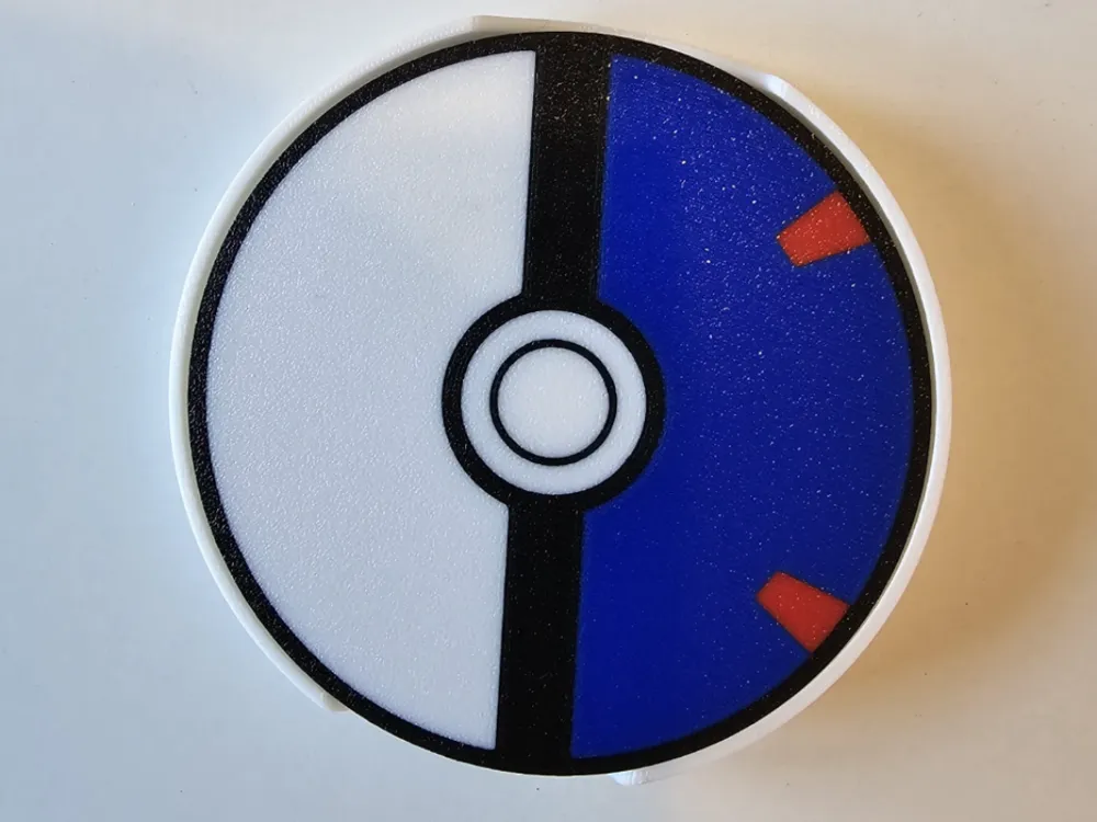 Pokémon Coaster Super Ball by Jonas-Stavermann MakerWorld: Download ...