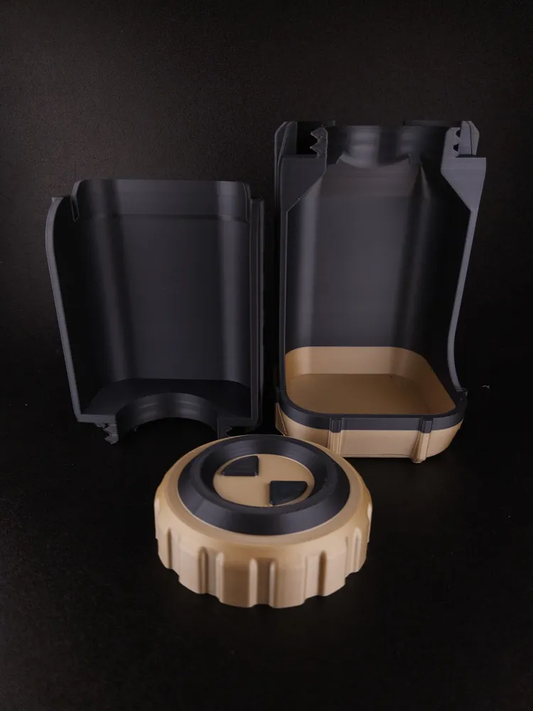 Power Storage (Sci-fi storage box - no hardware) by SMACKMAX MakerWorld: Download Free 3D Models