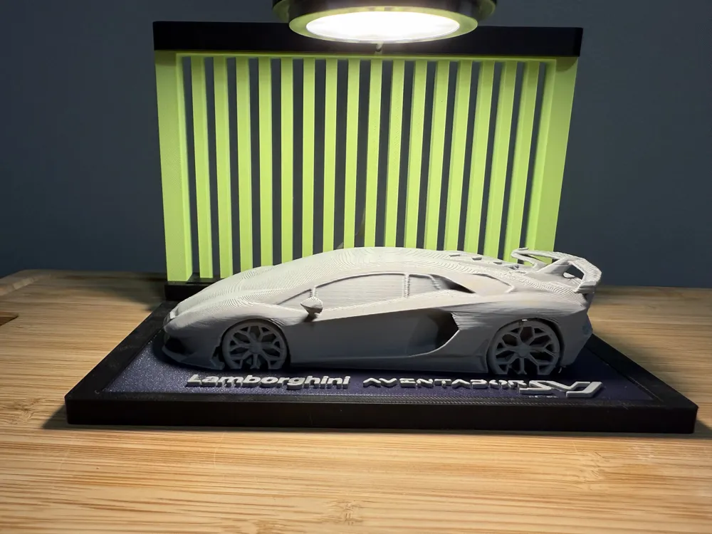 Lamborghini Aventador SVJ - Desktop Display model - Free 3D Print Model ...