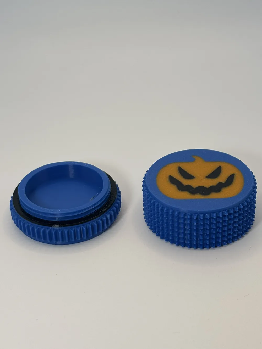 Dual-Sided Halloween Screw-Top Container by 3dfrog MakerWorld: Download ...
