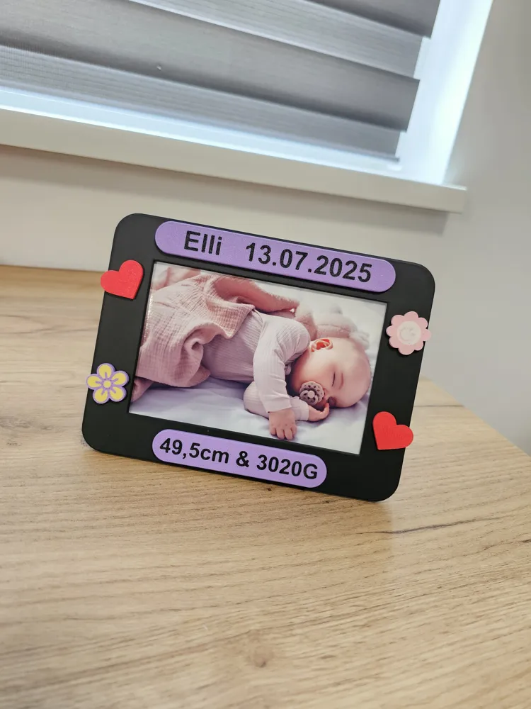 Customizable Picture Frame - Free 3D Print Model - MakerWorld