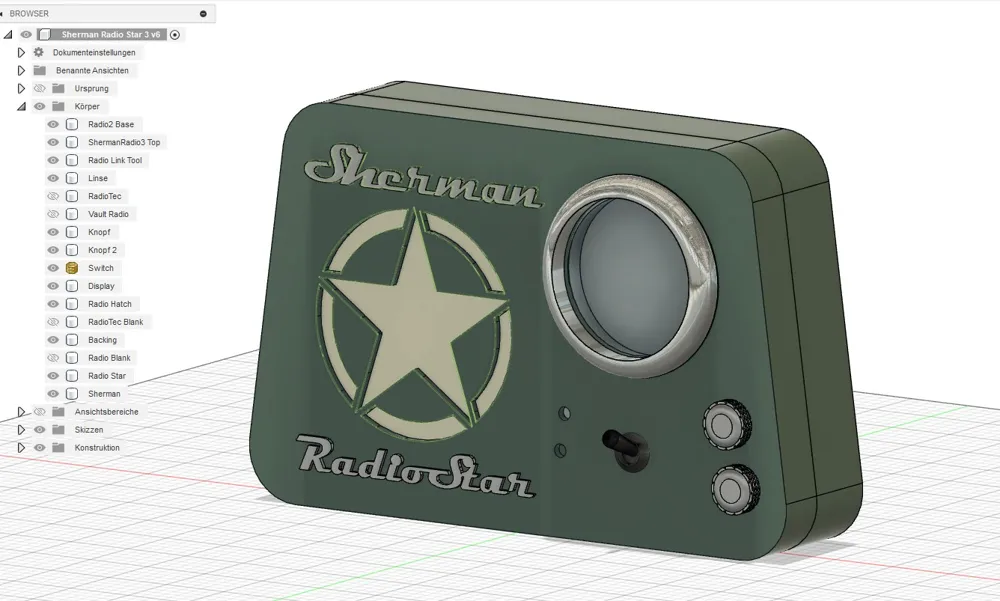 Fallout Style Radio / Alexa 3rd Generation Cover by TIE Kai MakerWorld ...