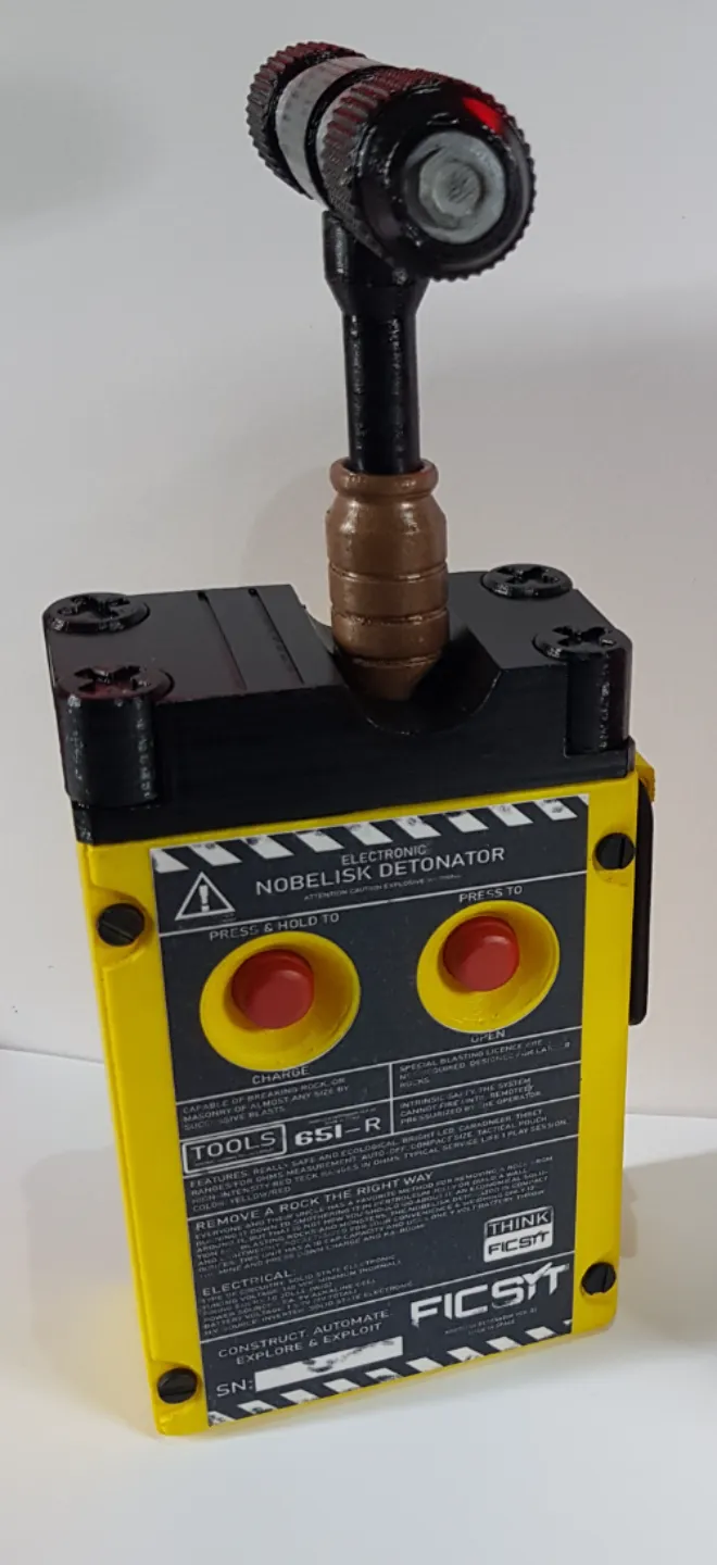 Satisfactory Detonator - Free 3D Print Model - MakerWorld