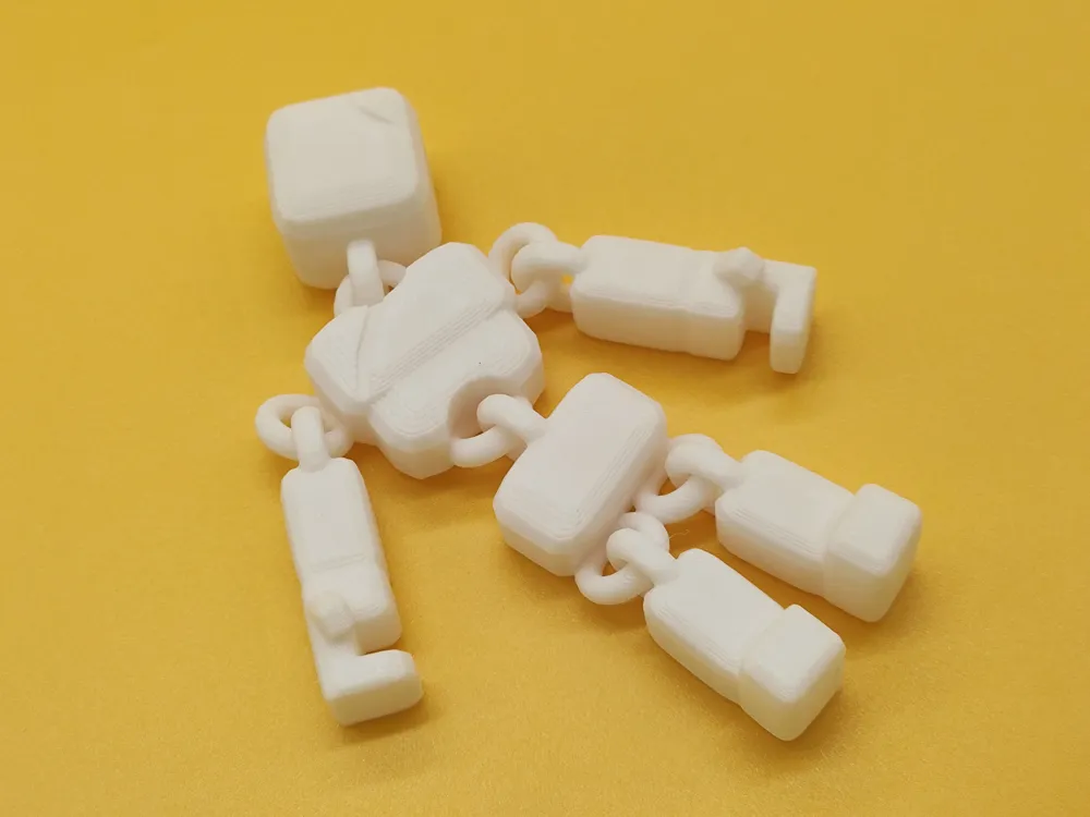 Pocket Buddy - Mini Articulated Fidget Toy - Free 3D Print Model ...
