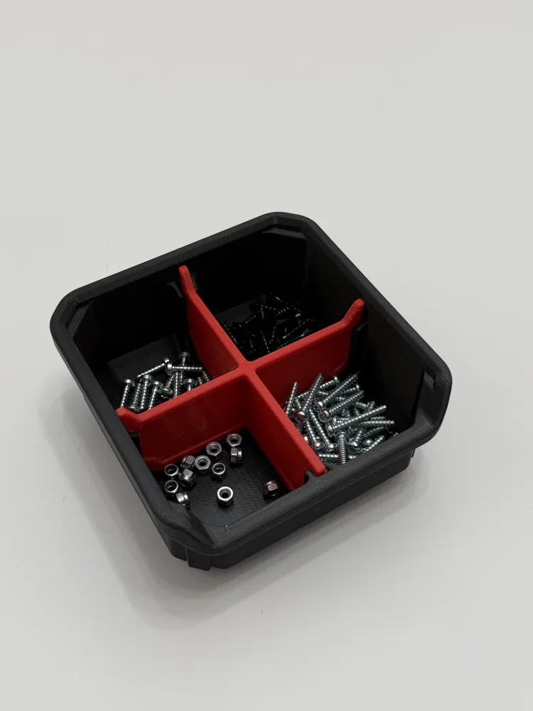 Box & Inserts for Milwaukee Packout Slim Organizer - Free 3D Print ...