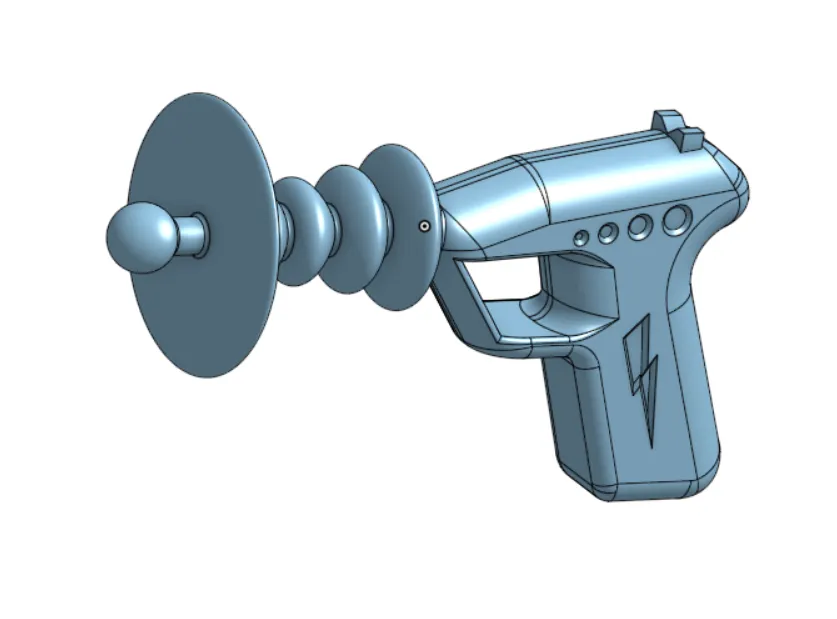 Calvin and Hobbes Spaceman Spiff Blaster by dgrigorenko - MakerWorld