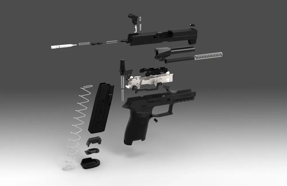 sig p250 by Tim David - MakerWorld