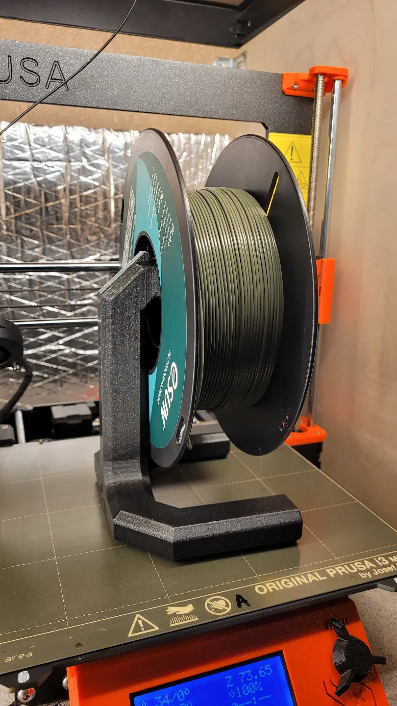Spool holder. Rigid. Print in place. by teletrollet - MakerWorld