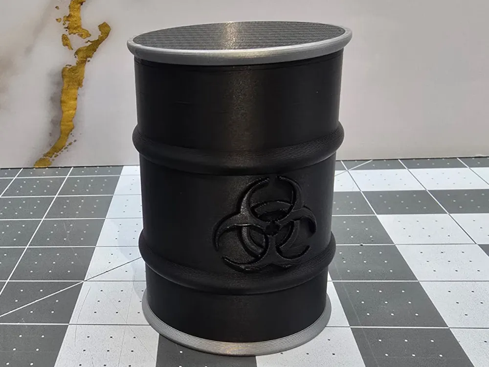 Tactical Container "Biohazard" - Free 3D Print Model - MakerWorld