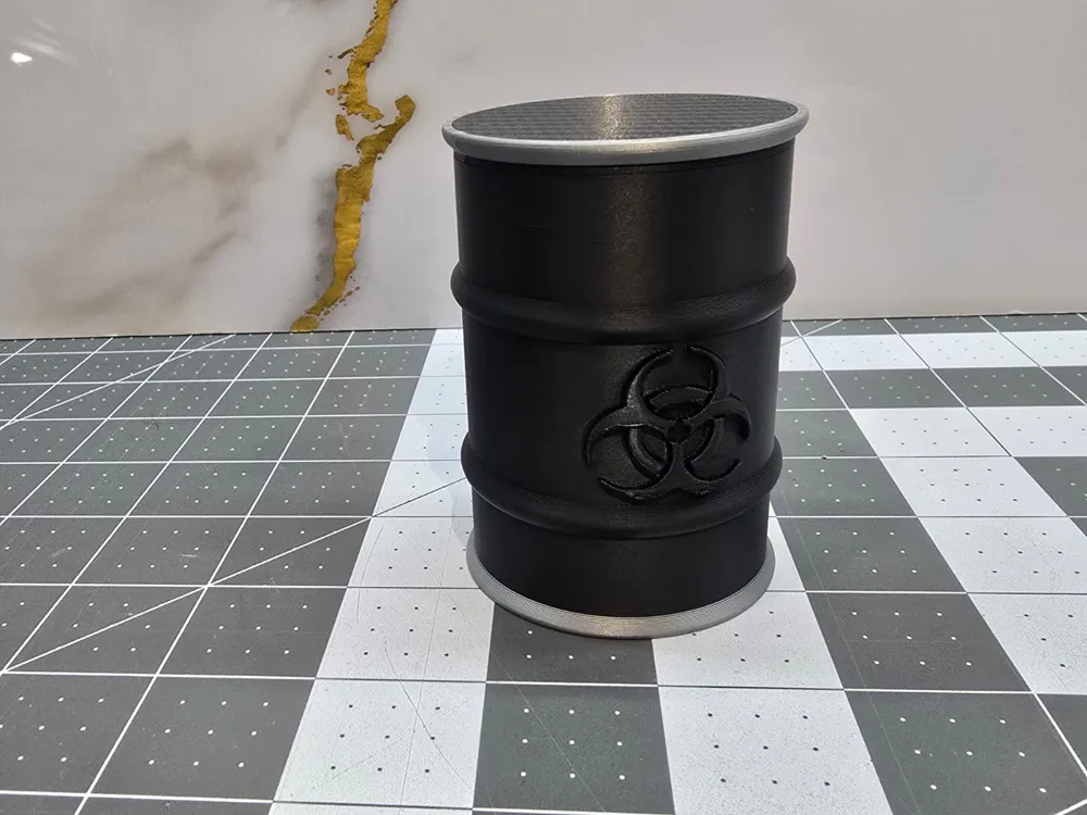 Tactical Container "Biohazard" - Free 3D Print Model - MakerWorld