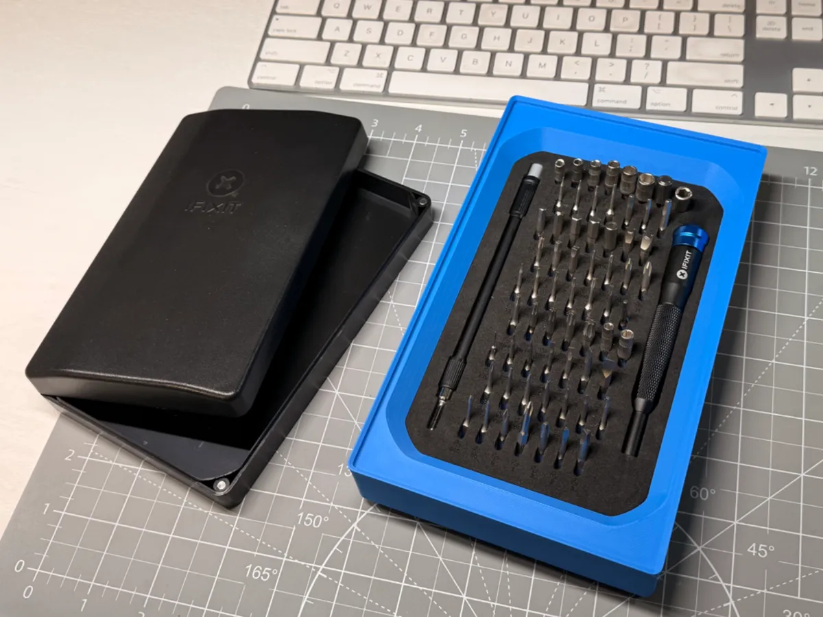 Gridfinity - iFixit Screwdriver Insert - Free 3D Print Model - MakerWorld