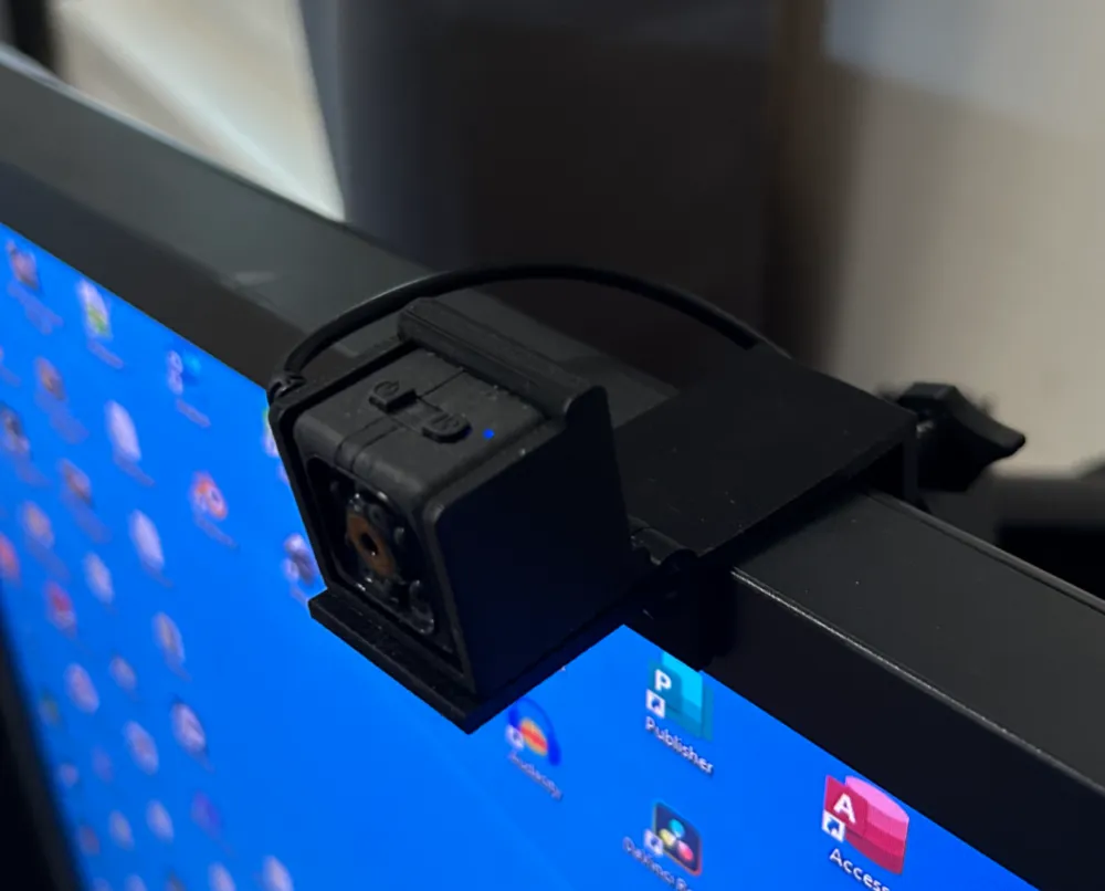 SQ11 WebCam Monitor Mount by DidiDaedalus - MakerWorld