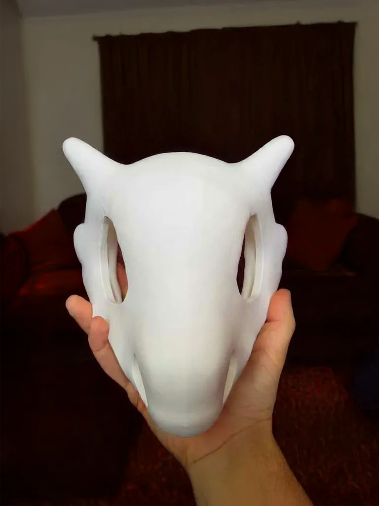 Dog mask (cubone pokemon remix) Remixed by akillelauro MakerWorld ...