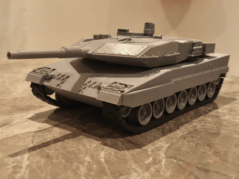 Leopard 2A5 – Functional 1:35 Scale Model - Free 3D Print Model ...