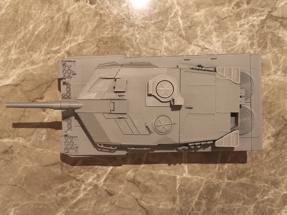 Leopard 2A5 – Functional 1:35 Scale Model - Free 3D Print Model ...