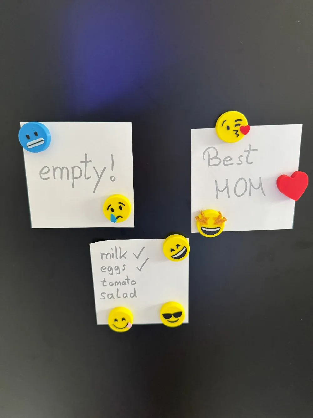 Emoji fridge magnets / Emoji magnets by 3Dfilamentforge - MakerWorld