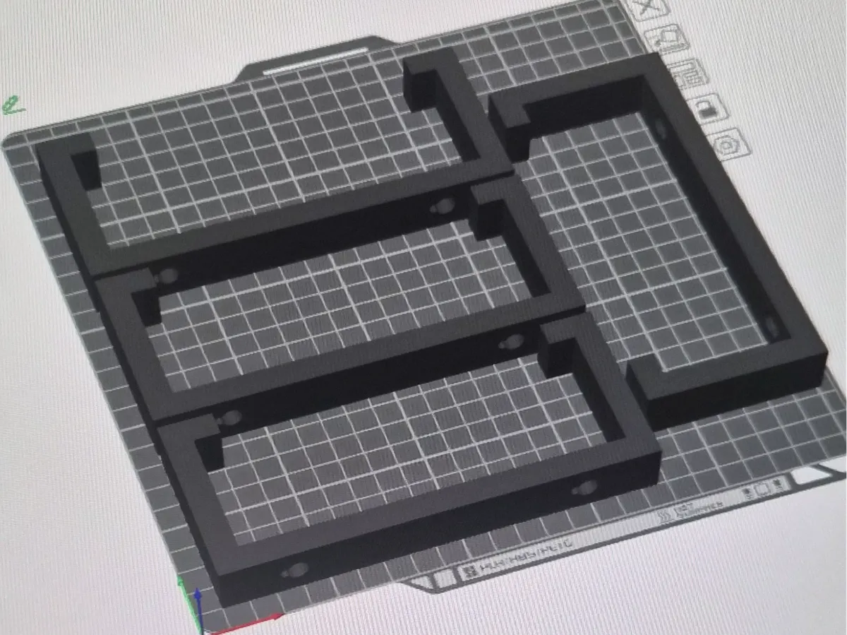 LED Matrix Wall Mount - Free 3D Print Model - MakerWorld