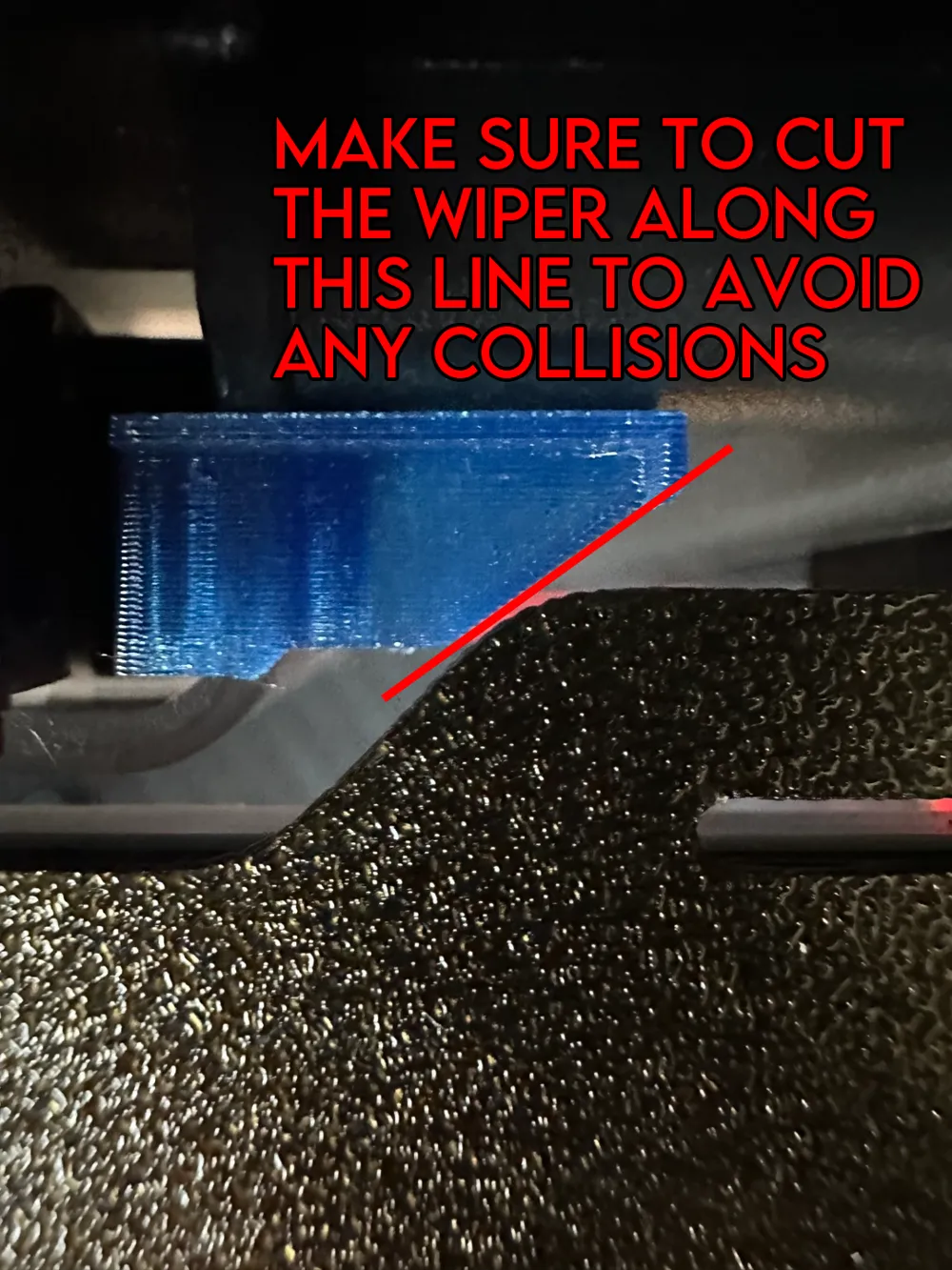 A1 Mini Nozzle Wiper For Bambu Lab P1P/P1S/X1C Remixed by zoroseerus ...