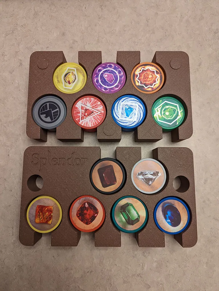 Splendor Game Box Insert by ultrajaxel - MakerWorld