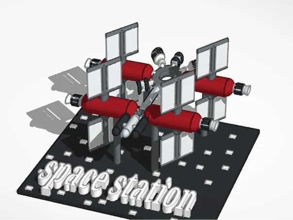 space station by CrazyCatnip Studios MakerWorld: Download Free 3D Models