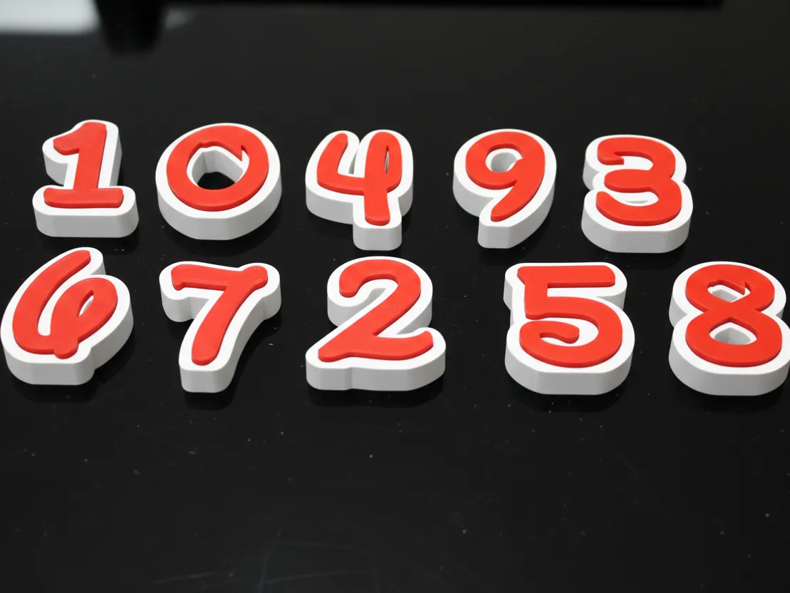 Disney Numbers - Free 3D Print Model - MakerWorld