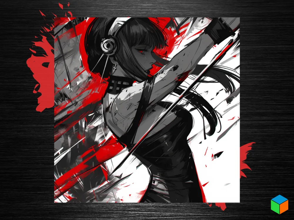 Yor Forger Assassin Poster - 200x200 by 3D Prints By Vic - MakerWorld