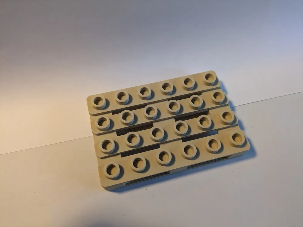 Duplo-Palette - Bruder-Palette mit Duplo-Noppen – Kostenloses 3D ...