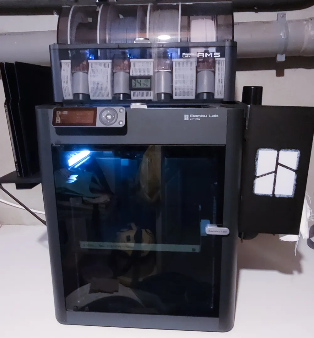 The Side Rack : Modular Bambu Tool Organizer for P1/X1 3D printers by ...