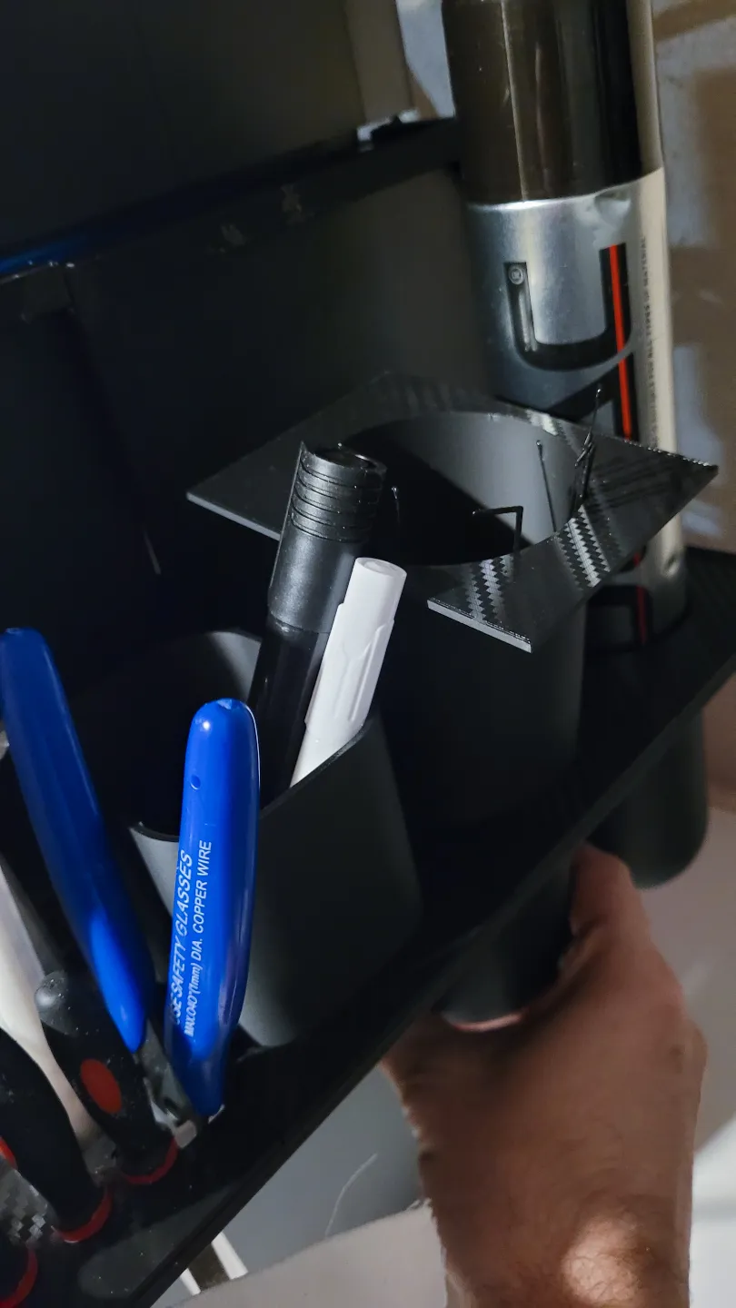 The Side Rack : Modular Bambu Tool Organizer by Noob2Geek - MakerWorld