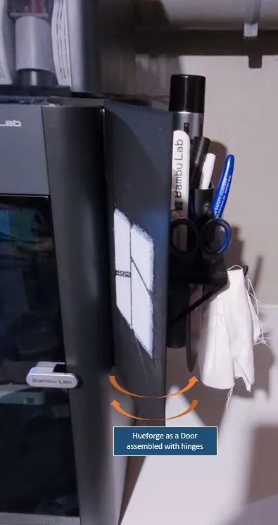 The Side Rack : Modular Bambu Tool Organizer for P1/X1 3D printers by ...