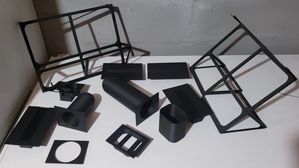 The Side Rack : Modular Bambu Tool Organizer for P1/X1 3D printers by ...