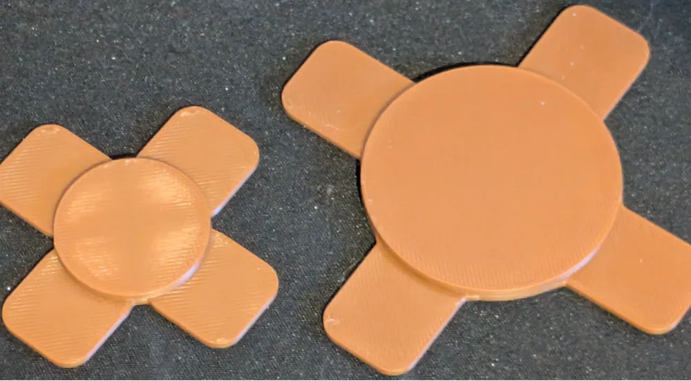 Miniature painting practice shapes by dangerwit - MakerWorld