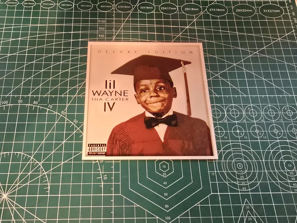 Lil Wayne "Tha Carter IV" Album - Hueforge Art by Lumpy3D MakerWorld ...