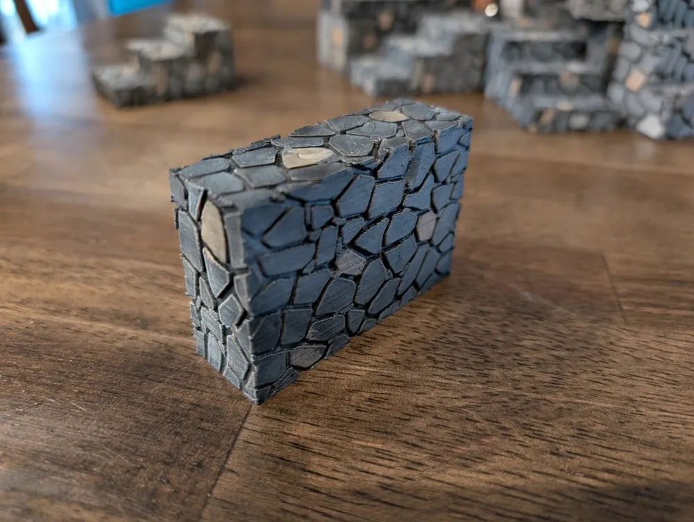 Simple Dungeon Building Blocks - Free 3D Print Model - MakerWorld