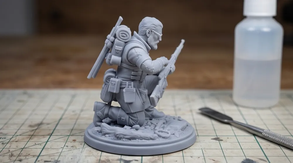 Veteran Rifleman Human Gunslinger Mercenary RPG - Free 3D Print Model ...