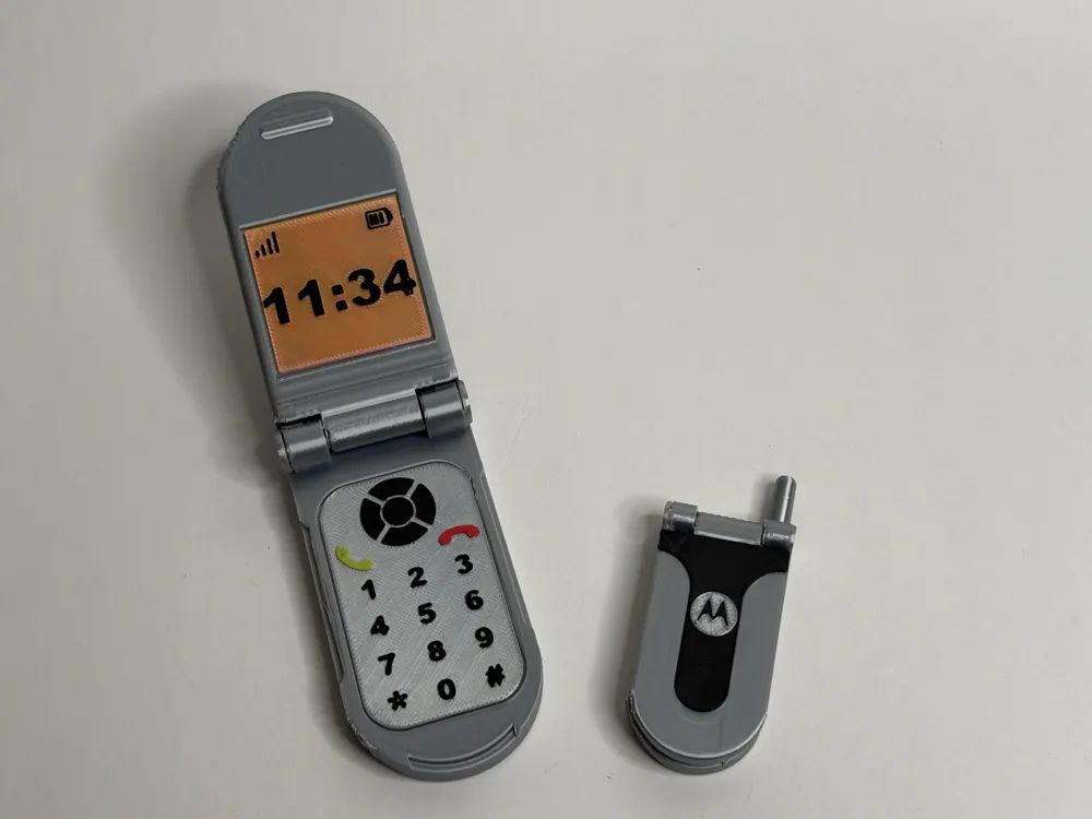 Flip Phone Fidget by wontonnn MakerWorld: Download Free 3D Models
