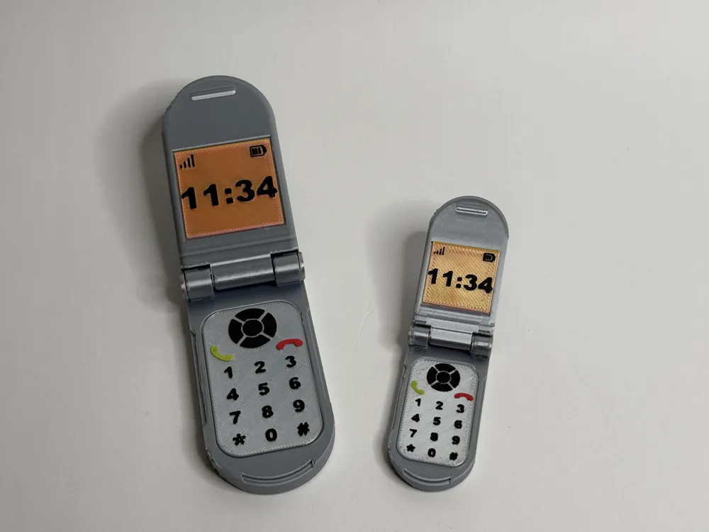 Flip Phone Fidget by wontonnn MakerWorld: Download Free 3D Models