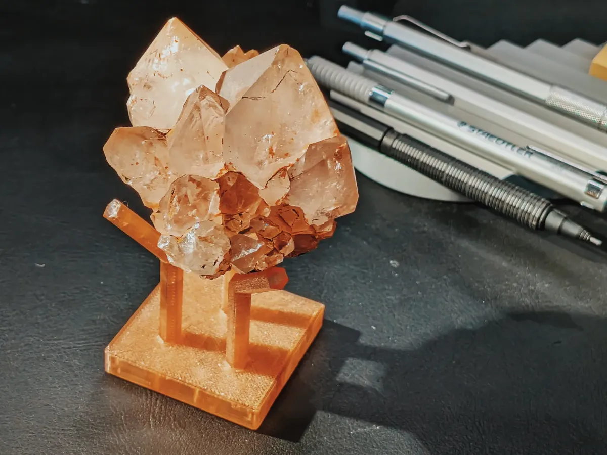 Crystal display stand by jameslei MakerWorld: Download Free 3D Models