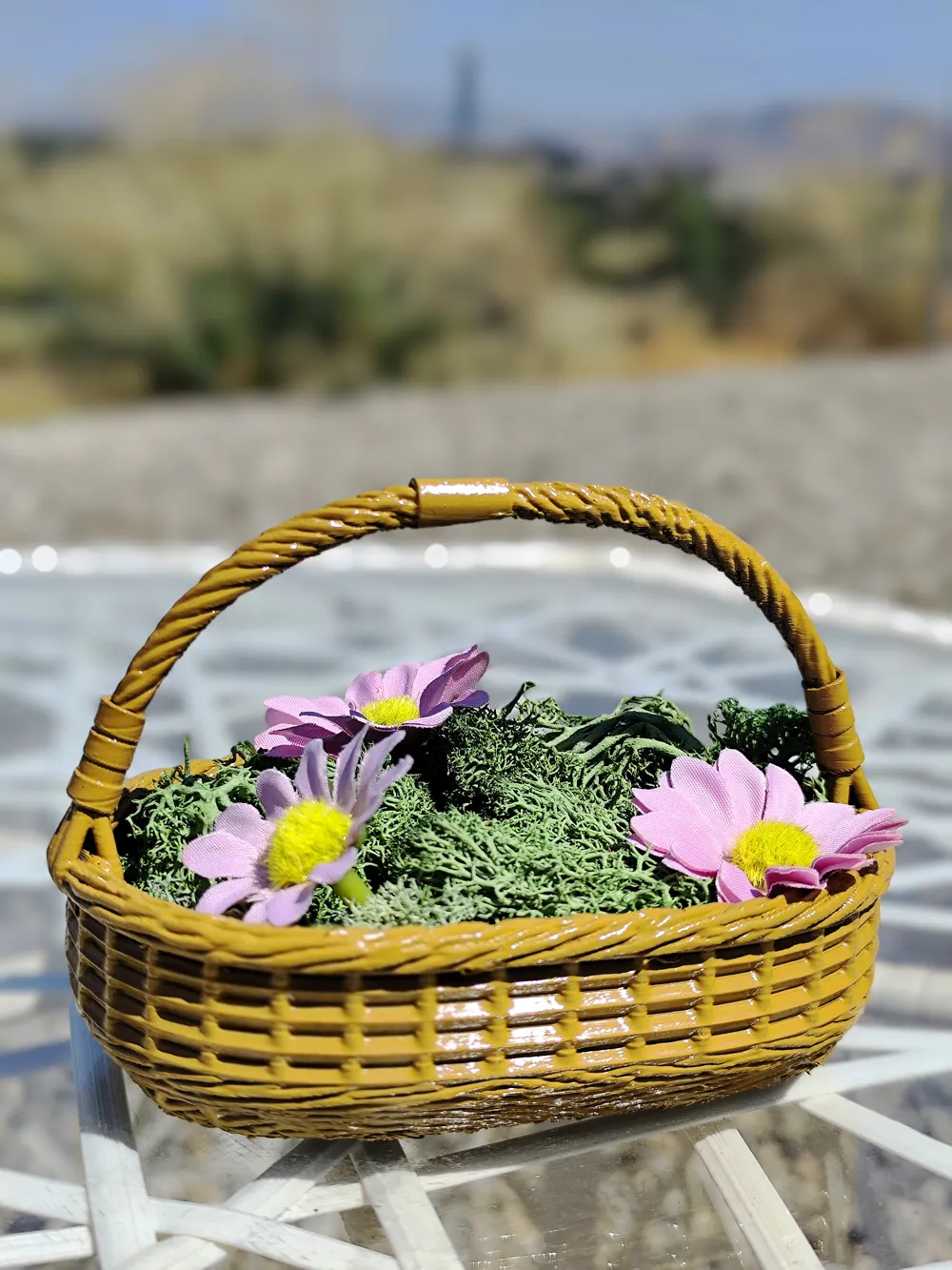 Cesta jardinera de mimbre - Modelo de impresión 3D gratuito - MakerWorld