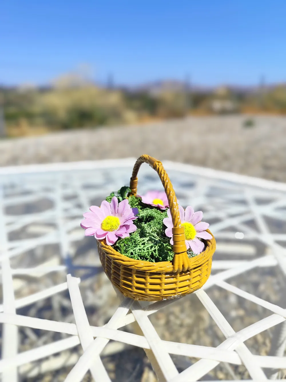 Cesta jardinera de mimbre - Modelo de impresión 3D gratuito - MakerWorld