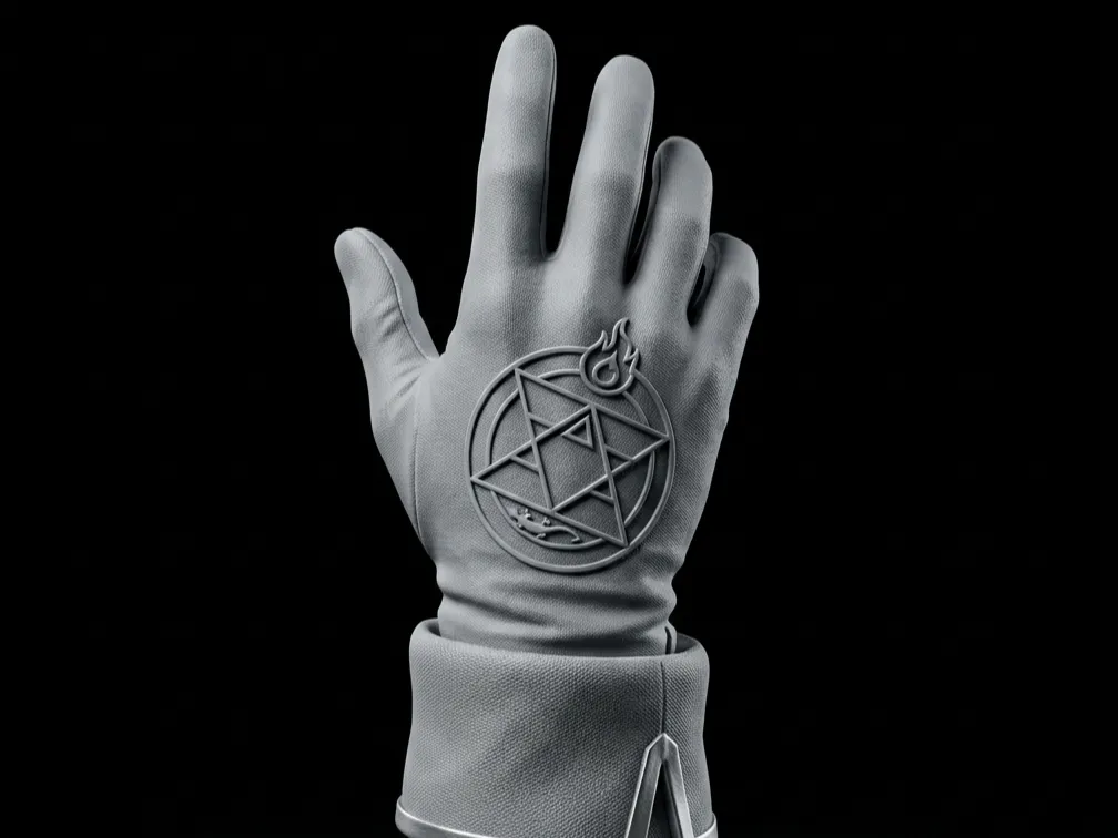 Roy Mustang Arm Sculpture from Fullmetal - Free 3D Print Model - MakerWorld