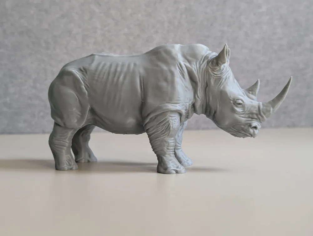 High Detail Rhinocerous - Free 3D Print Model - MakerWorld