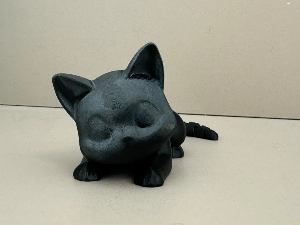 Adorable Movable Kitten Desktop Pet Toy by 秘制鱼豆腐 MakerWorld: Download ...