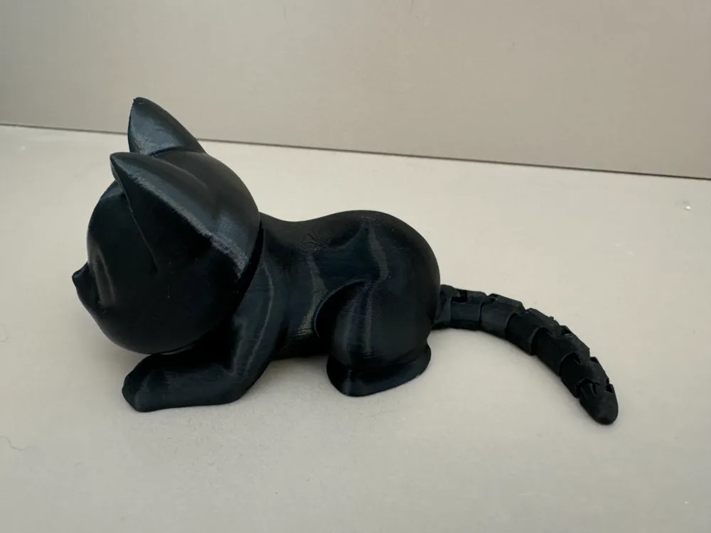 Adorable Movable Kitten Desktop Pet Toy by 秘制鱼豆腐 - MakerWorld