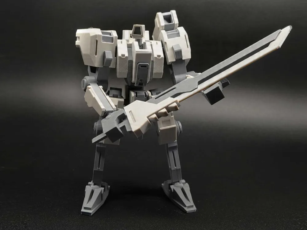 "Shadow Blade" Grayshadow Striker: Melee Combat Specialized Mech - Free ...