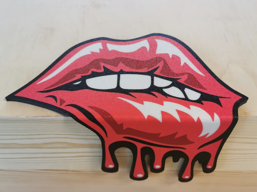 Lip Drip - Catch-All Tray by MyAly.AI MakerWorld: Download Free 3D Models