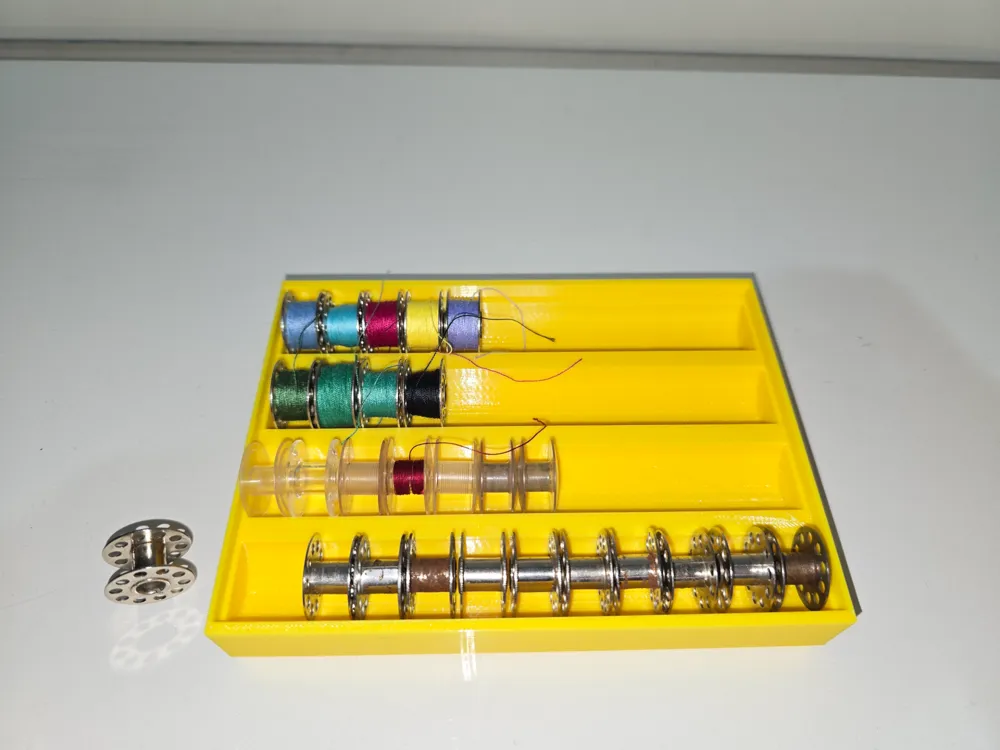 Bobbin sewing organizer by o_kapa - MakerWorld
