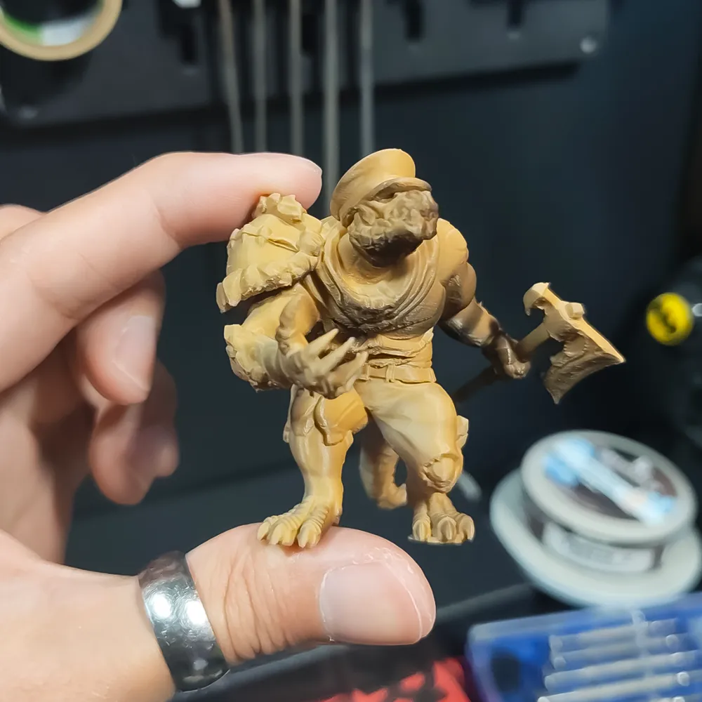 DnD miniature Mr.Croc The Adventurer by Atlazt MakerWorld: Download ...